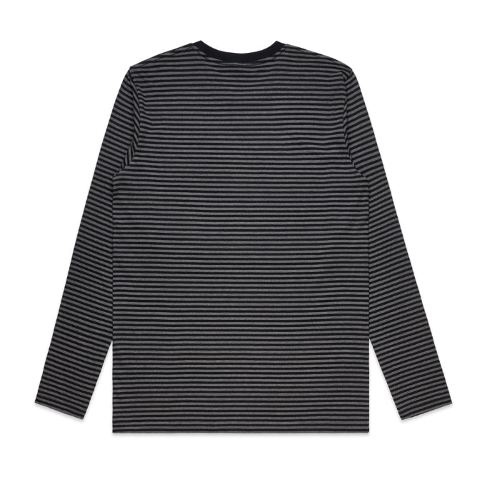 Mens Bowery Stripe Long Sleeve T-Shirt (AS-5061) – The Uniform Guys