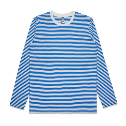 Mens Bowery Stripe Long Sleeve T-Shirt (AS-5061) – The Uniform Guys